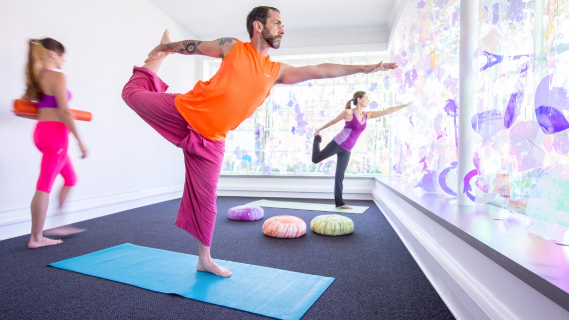 Pose at Yoga on the Terrace | SCAD FASH Museum of Fashion + Film